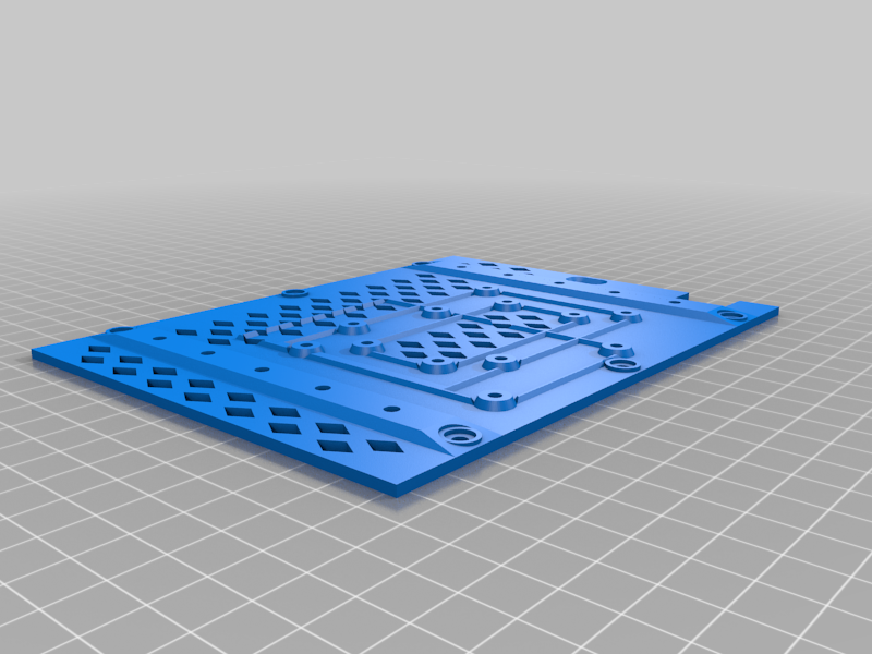 7 Zoll Display Frame and Stand by Plotter | Download free STL model ...