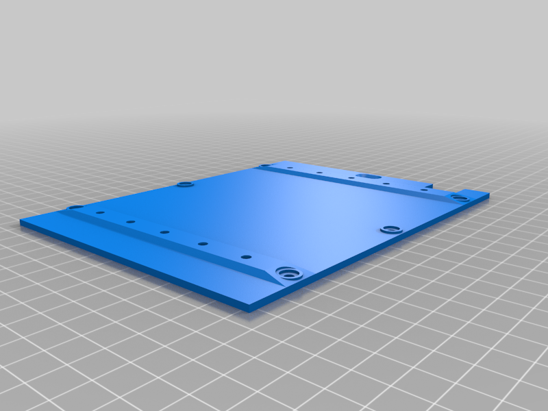 7 Zoll Display Frame and Stand by Plotter | Download free STL model ...