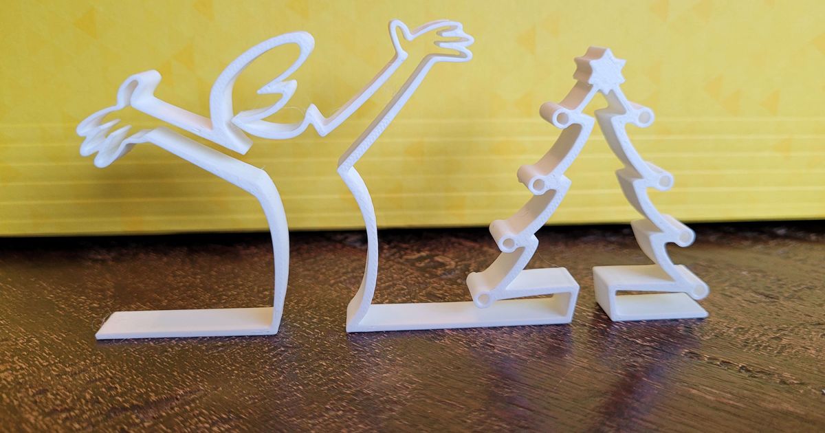 La Linea de Noël by Olivier Popiers | Download free STL model ...