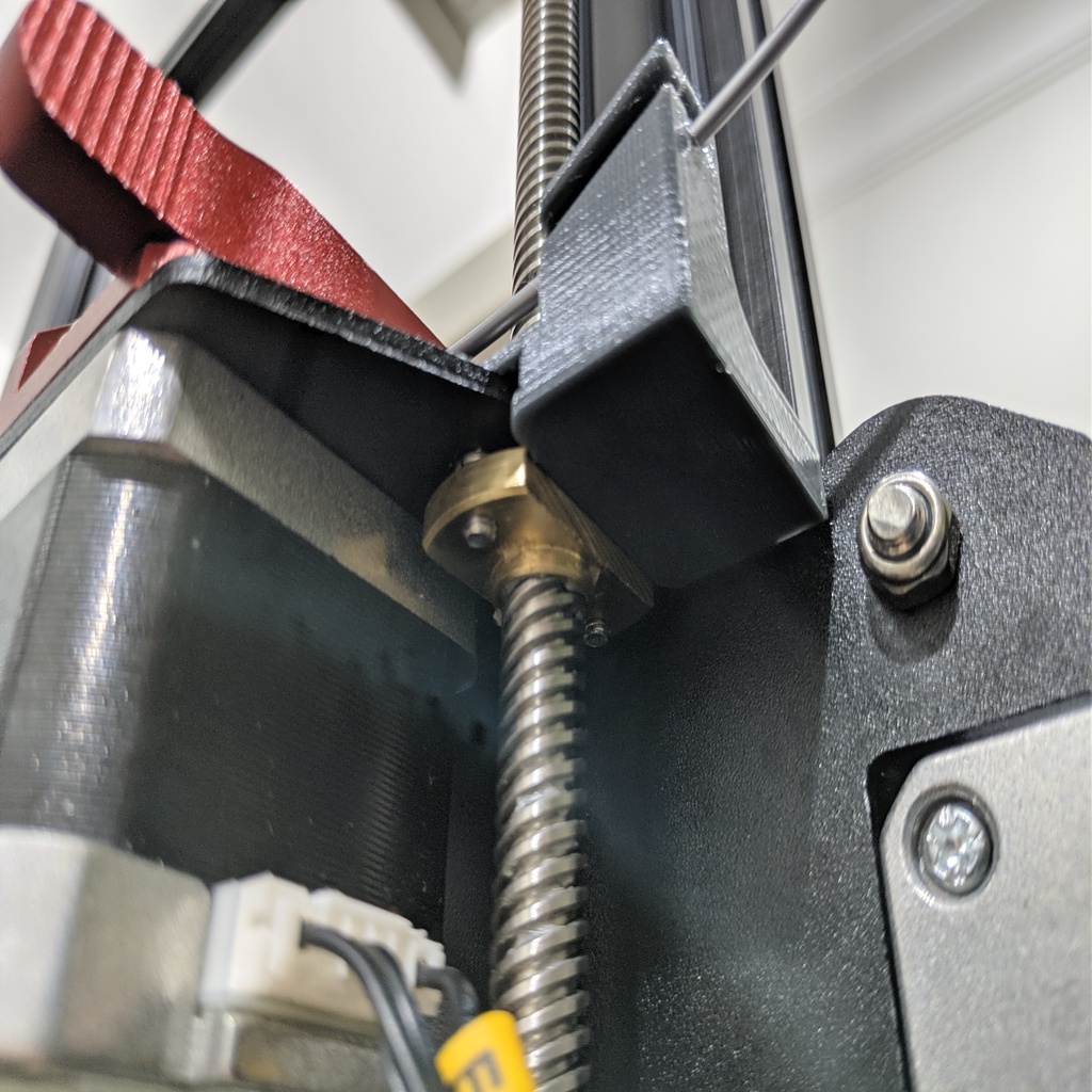 Filament Guide (Screw Mounted) by hamsteyr | Download free STL model ...