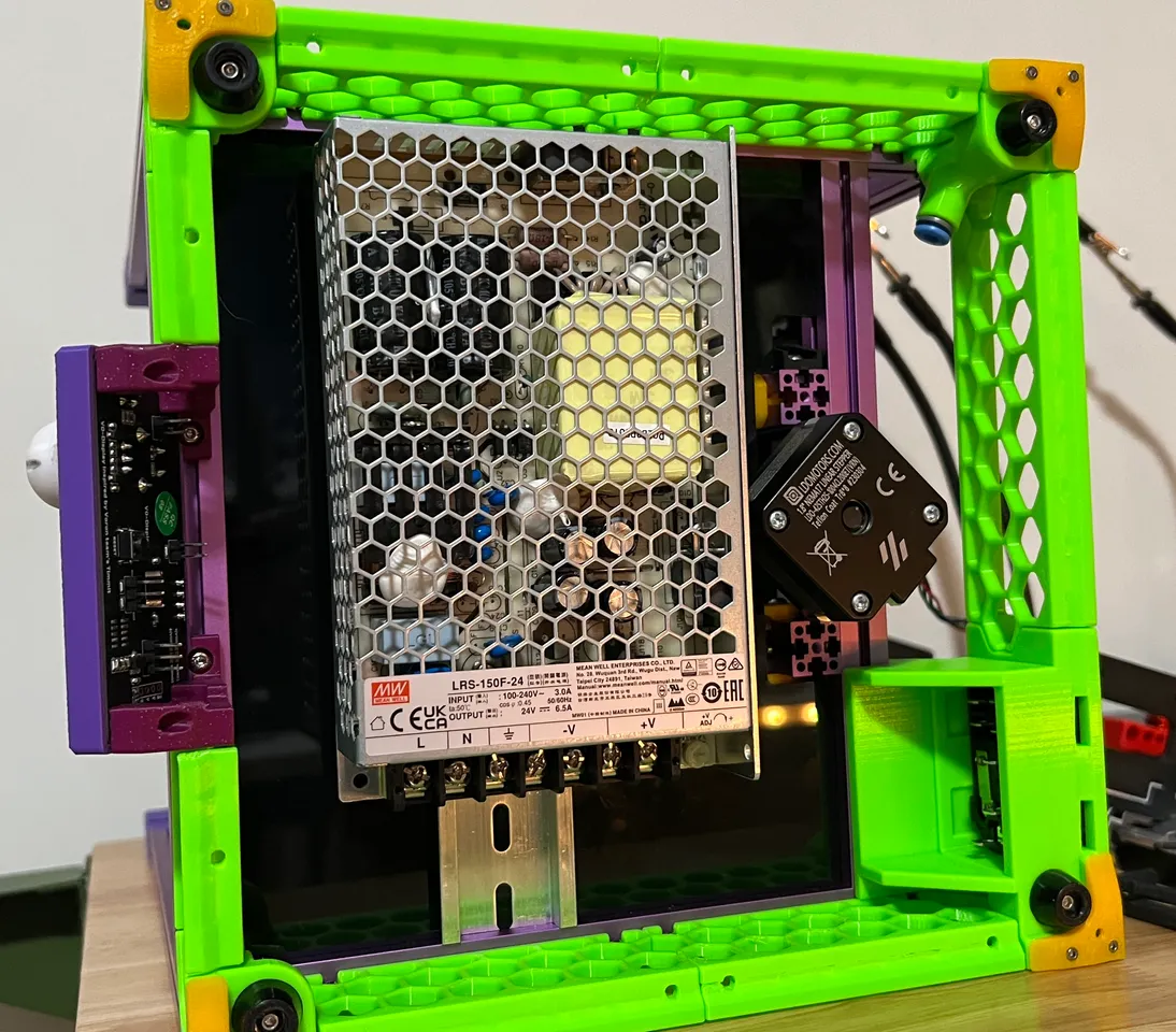 Voron 0.2 Meanwell 150W PSU Quick-Release Din Clip by atom2ueki ...