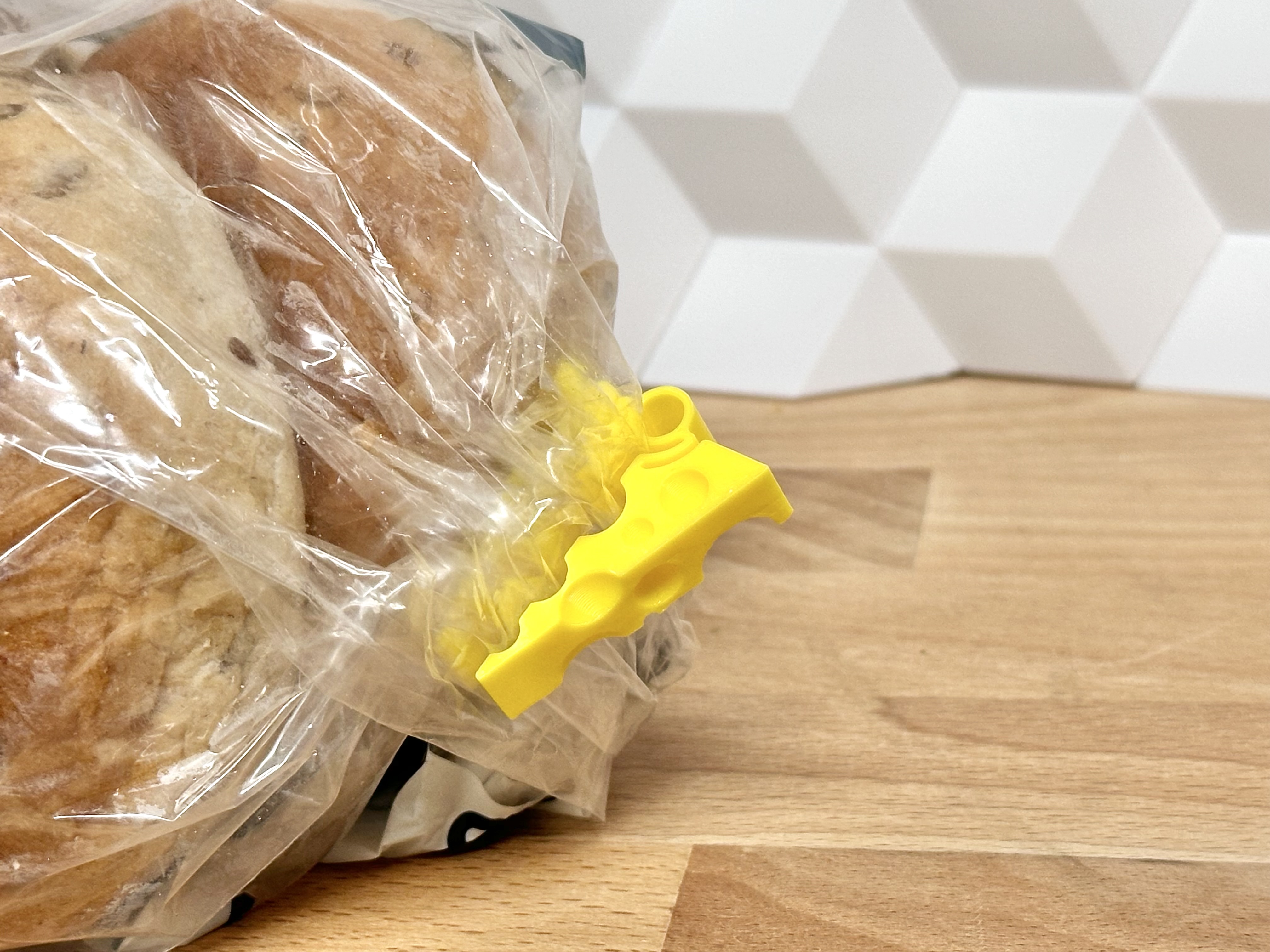 Tiny Cheese Clip (quick and cute bag clip for the kitchen) by ...