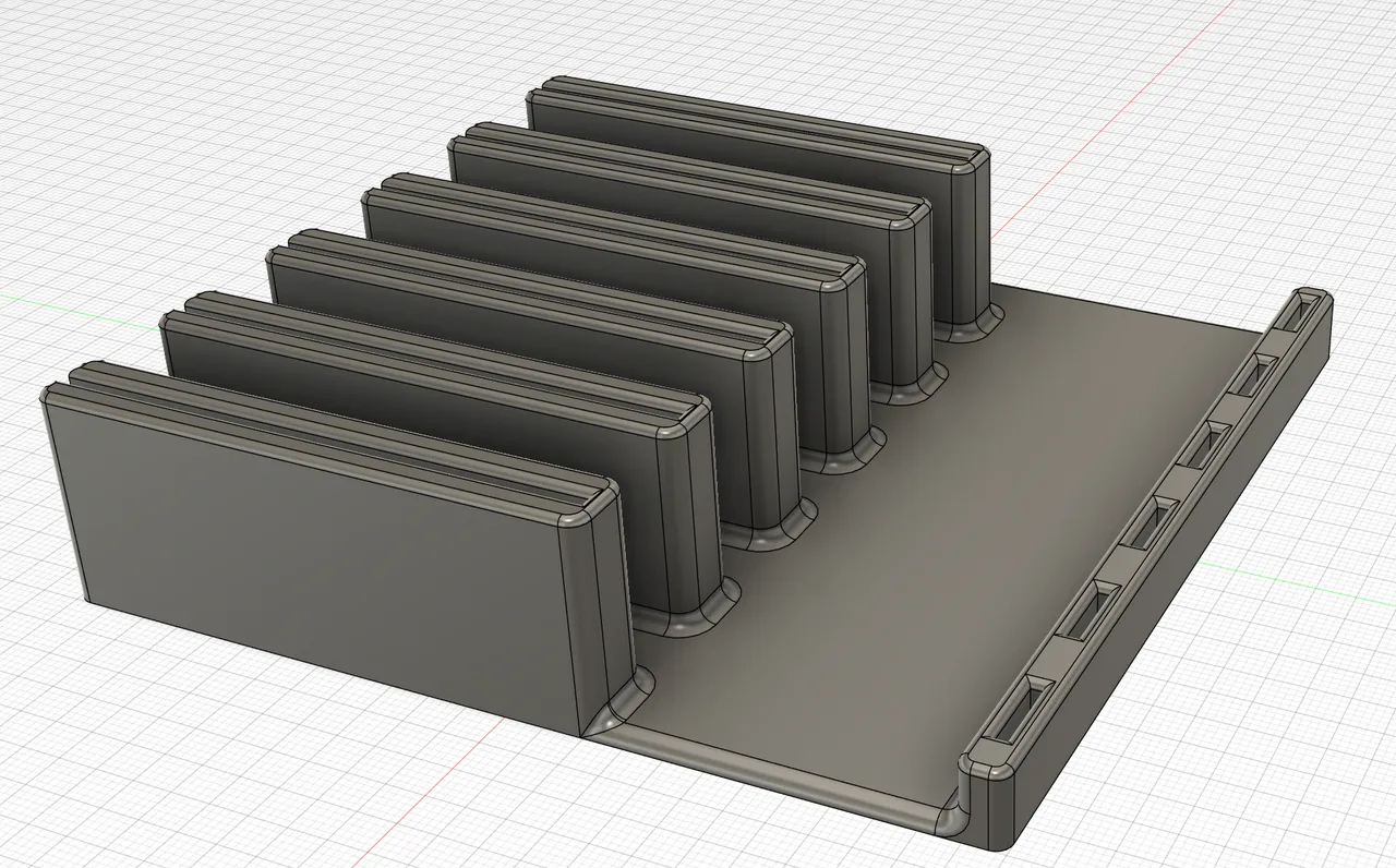 PCI Card holder for Storage by Maxter3D | Download free STL model | Printables.com