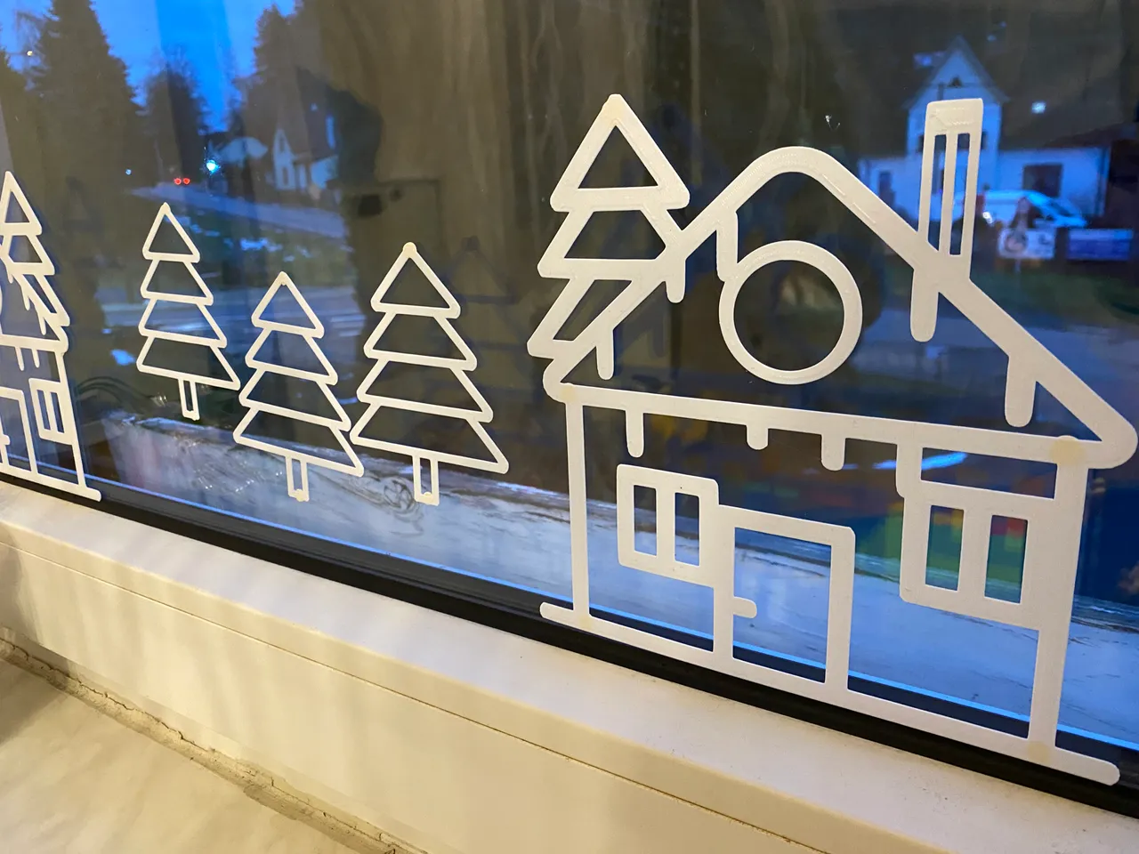 Winter window decoration by PraetorianCZ | Download free STL model ...