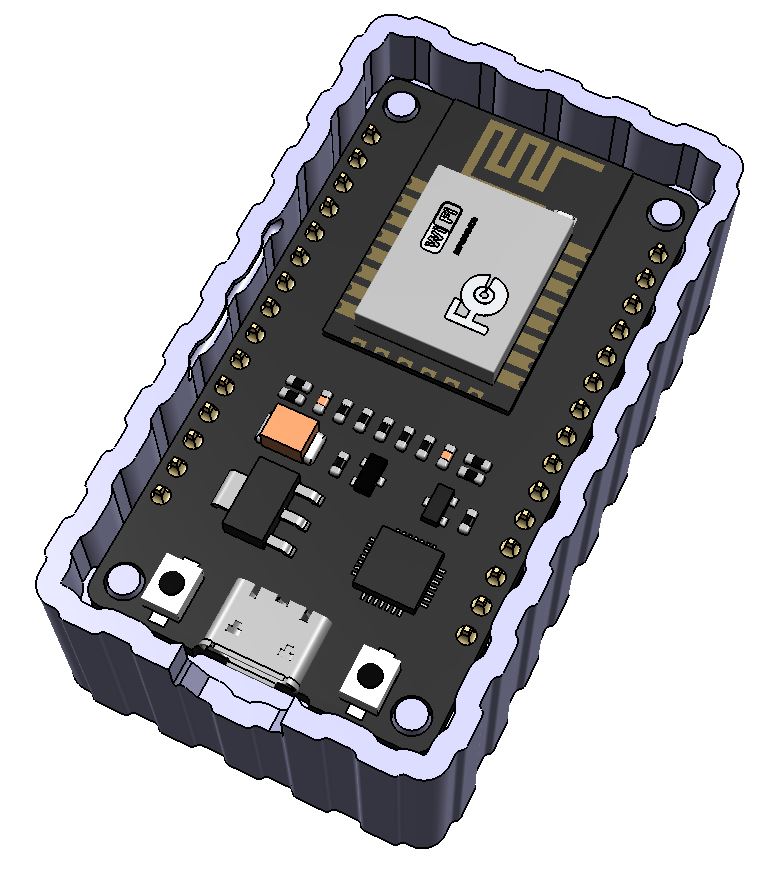 Esp32 Case By Predy Download Free Stl Model