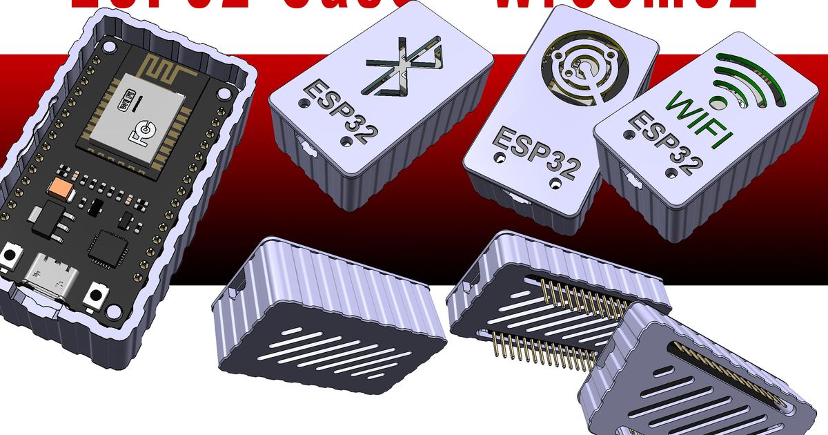 ESP32 Case by Predy | Download free STL model | Printables.com