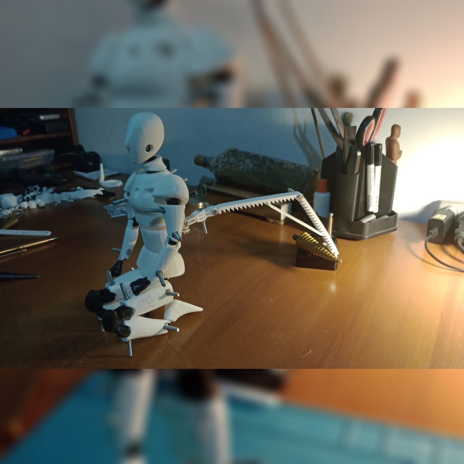 Articulated Posable Puppet for Sculpting (+ stand) by OffSetEyeBrow ...