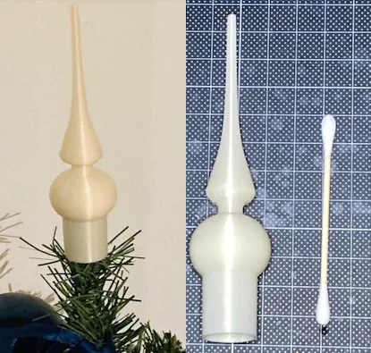 Very Small Christmas Tree Topper by TMTYL | Download free STL model ...