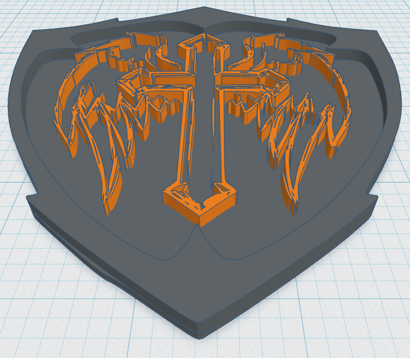 Winged Cross Coaster 1 by Peter Ennist | Download free STL model ...