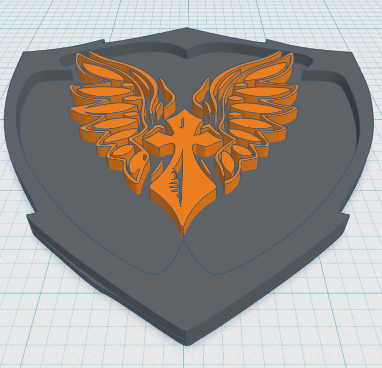 Winged Cross Coaster 2 by Peter Ennist | Download free STL model ...