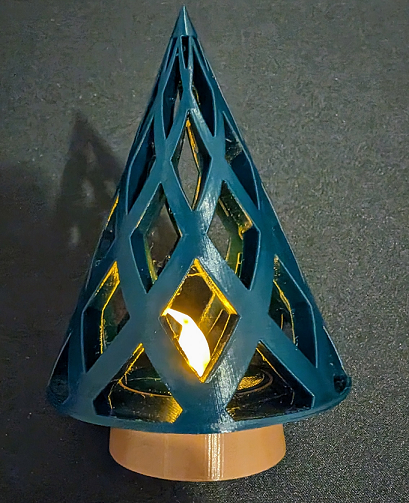 Led Candle Christmas Tree Set by vlacko | Download free STL model ...