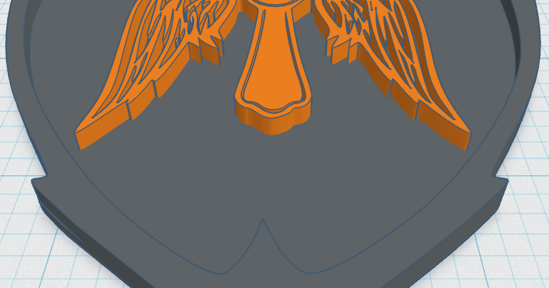 Winged Cross Coaster 8 by Peter Ennist | Download free STL model ...