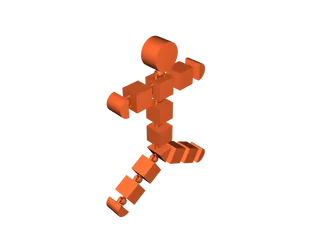 stick man flexi V2 by simon | Download free STL model | Printables.com