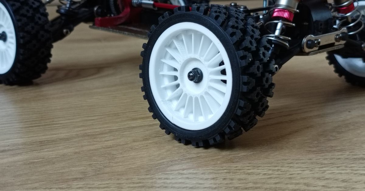 Wheels RC 1/10 52x26mm BMW Alpine E21 onroad rally car wheel rim by ...