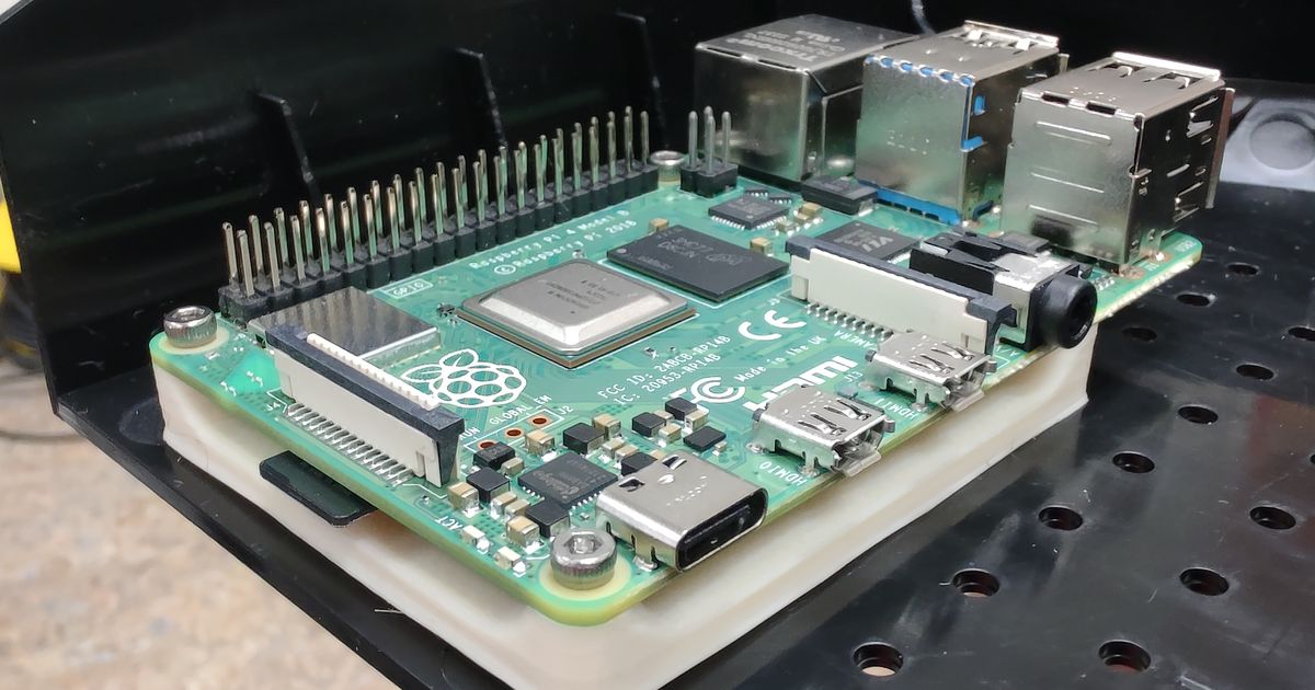 Raspberry Pi bracket for iRobot Create 3 (TurtleBot4) by dgarcu ...