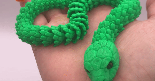 Articulated snake by Sten Goorman | Download free STL model ...