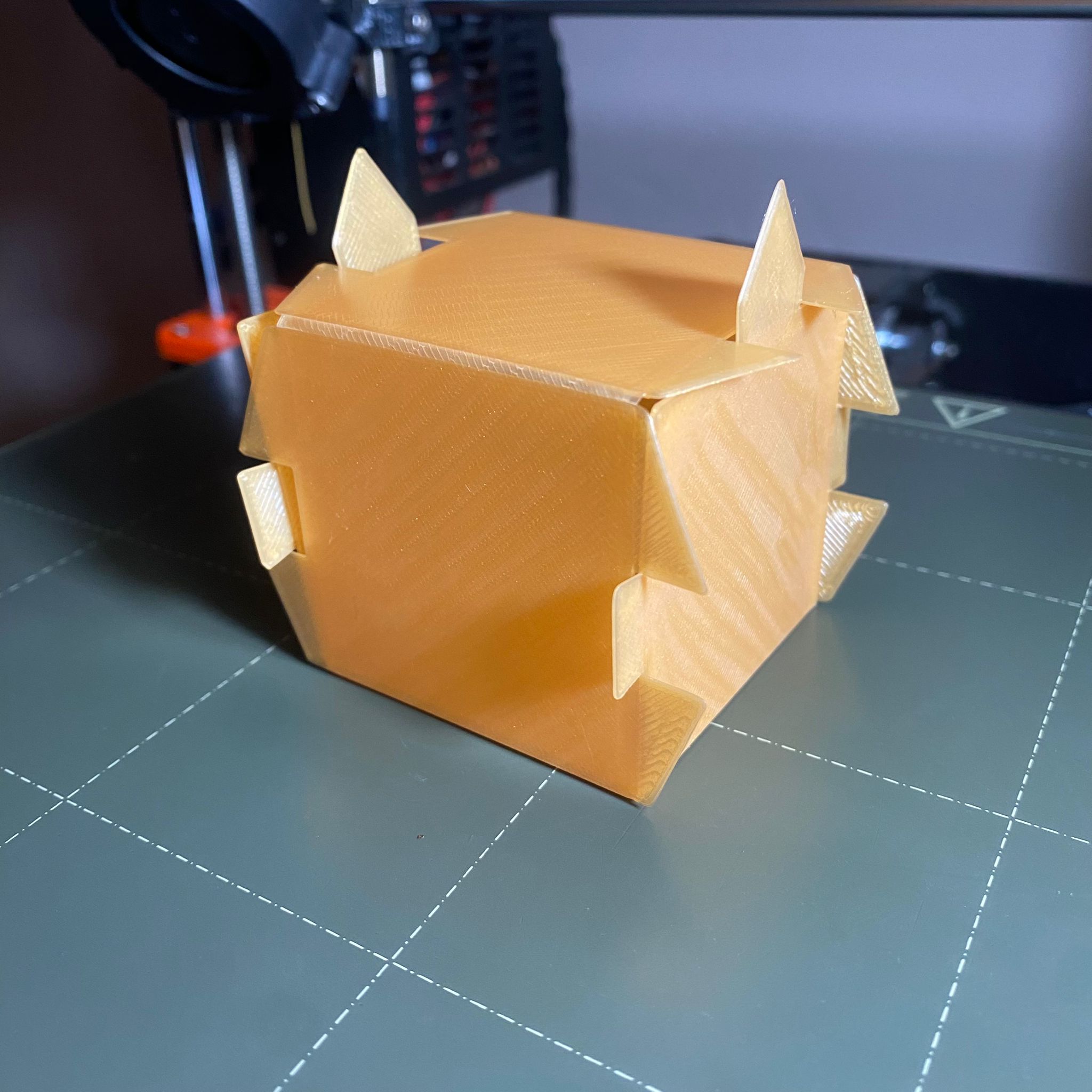 Foldable Box Cube by 3esign | Download free STL model | Printables.com