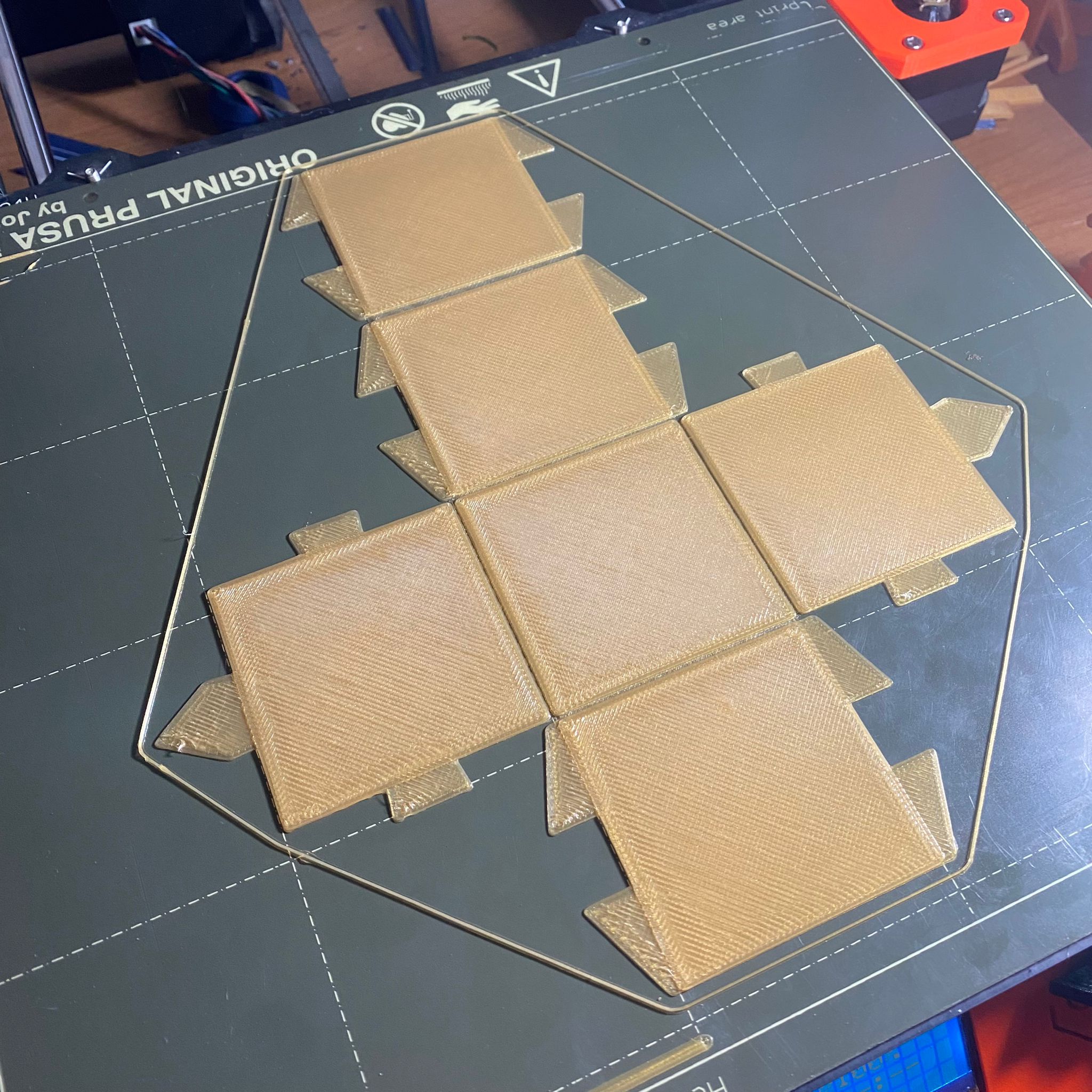 Foldable Box Cube by 3esign | Download free STL model | Printables.com