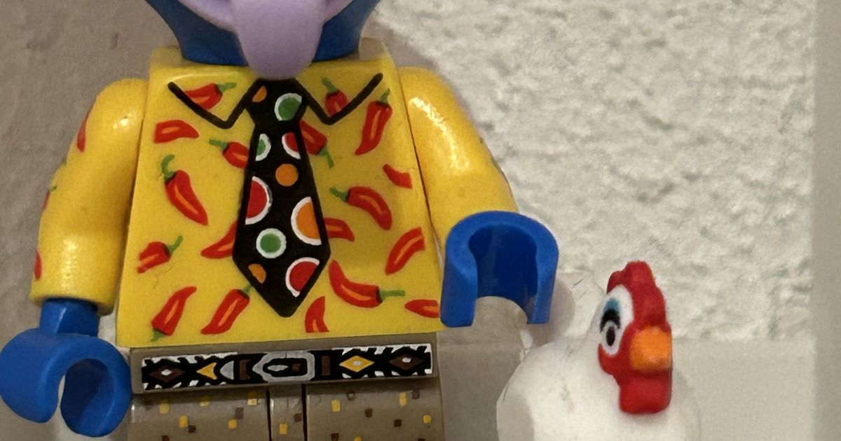 Lego - Muppet Mini Figure Base Plate - Gonzo - Rolf by Stefan T ...