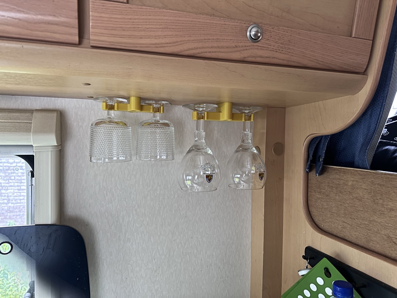 Duo glass holder for camper by robobit | Download free STL model ...