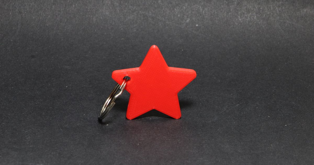 keychain star, christmas ornament, etc. by CurlyVole | Download free ...