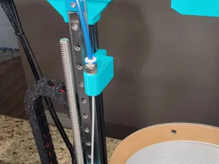 voron trident internal spool bowden tube bracket. by Smokescreens ...