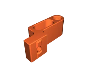 voron trident internal spool bowden tube bracket. by Smokescreens ...