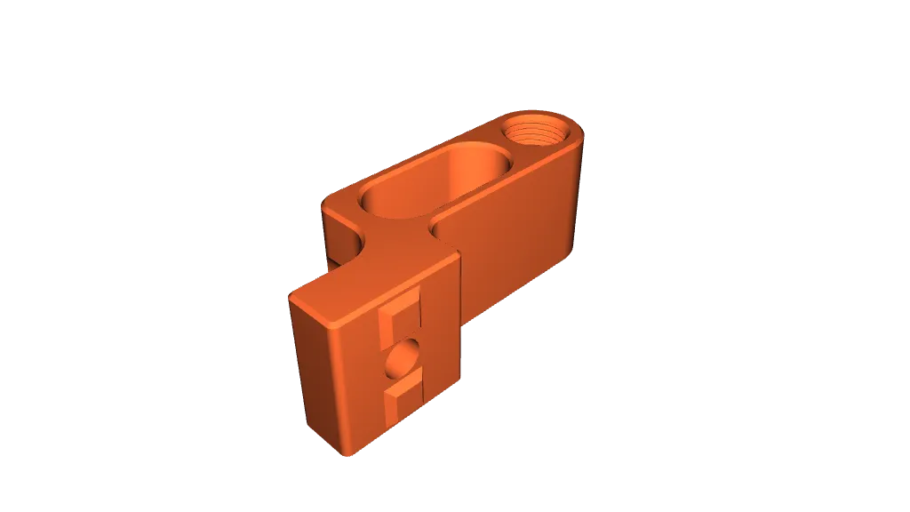 voron trident internal spool bowden tube bracket. by Smokescreens ...