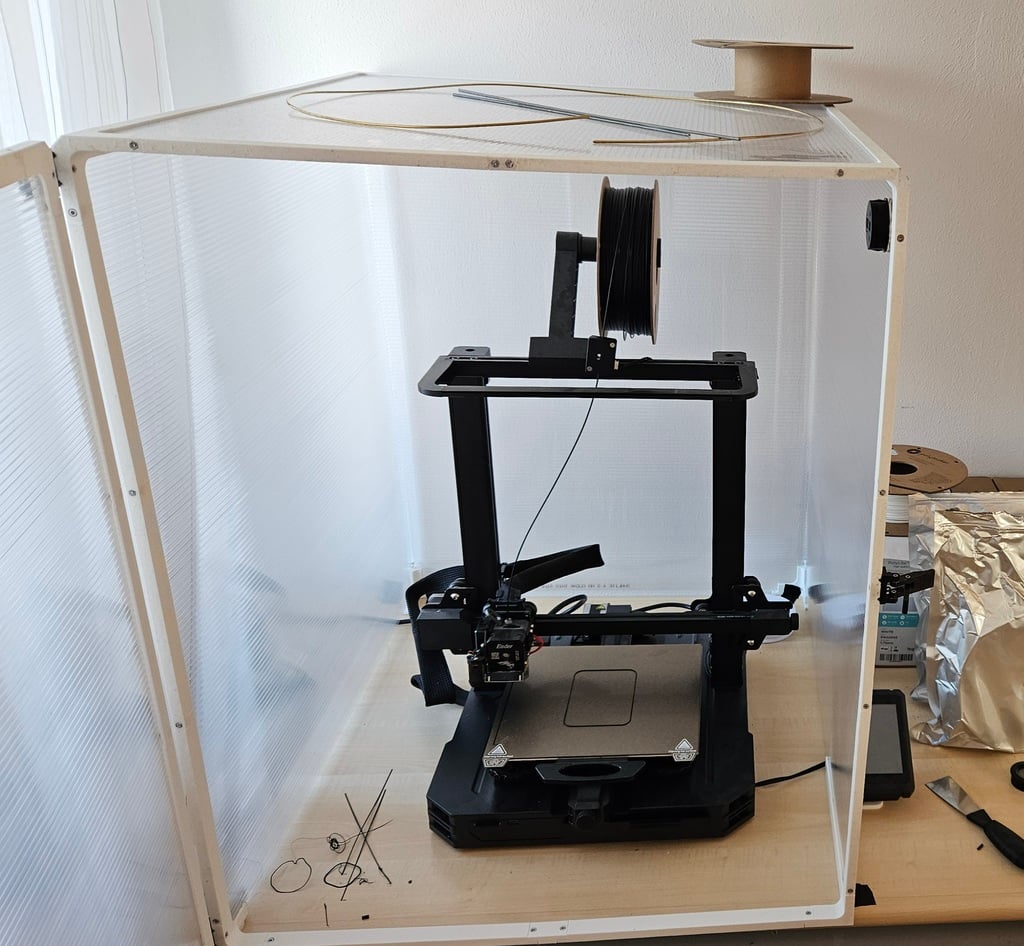 3D printer enclosure fully printed por Gxrkensalat | Descargar modelo ...