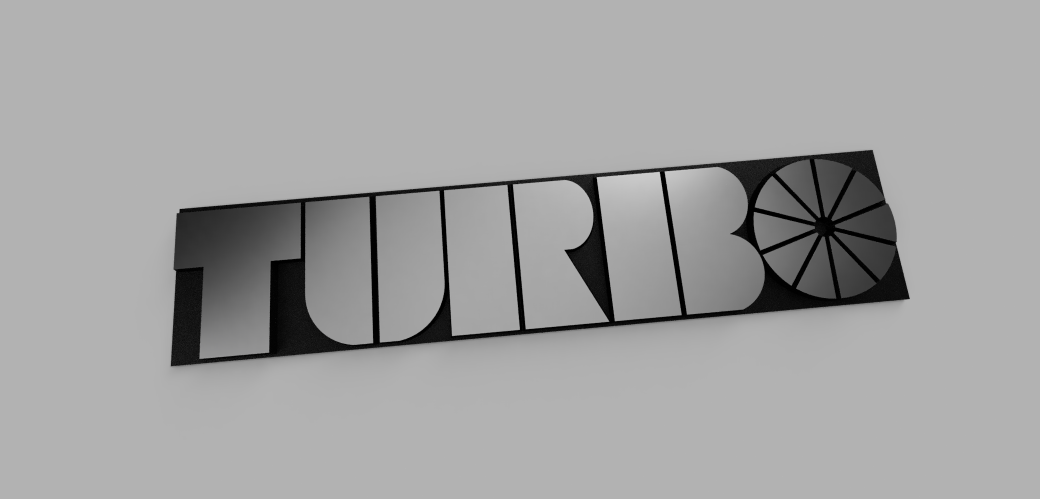 Saab 99 Turbo hood emblem by Karol Koniecki | Download free STL model ...