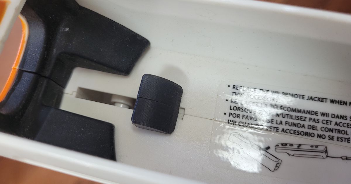 Top Shot Elite Wii B Button pump fix by Racoon Dev | Download free STL ...