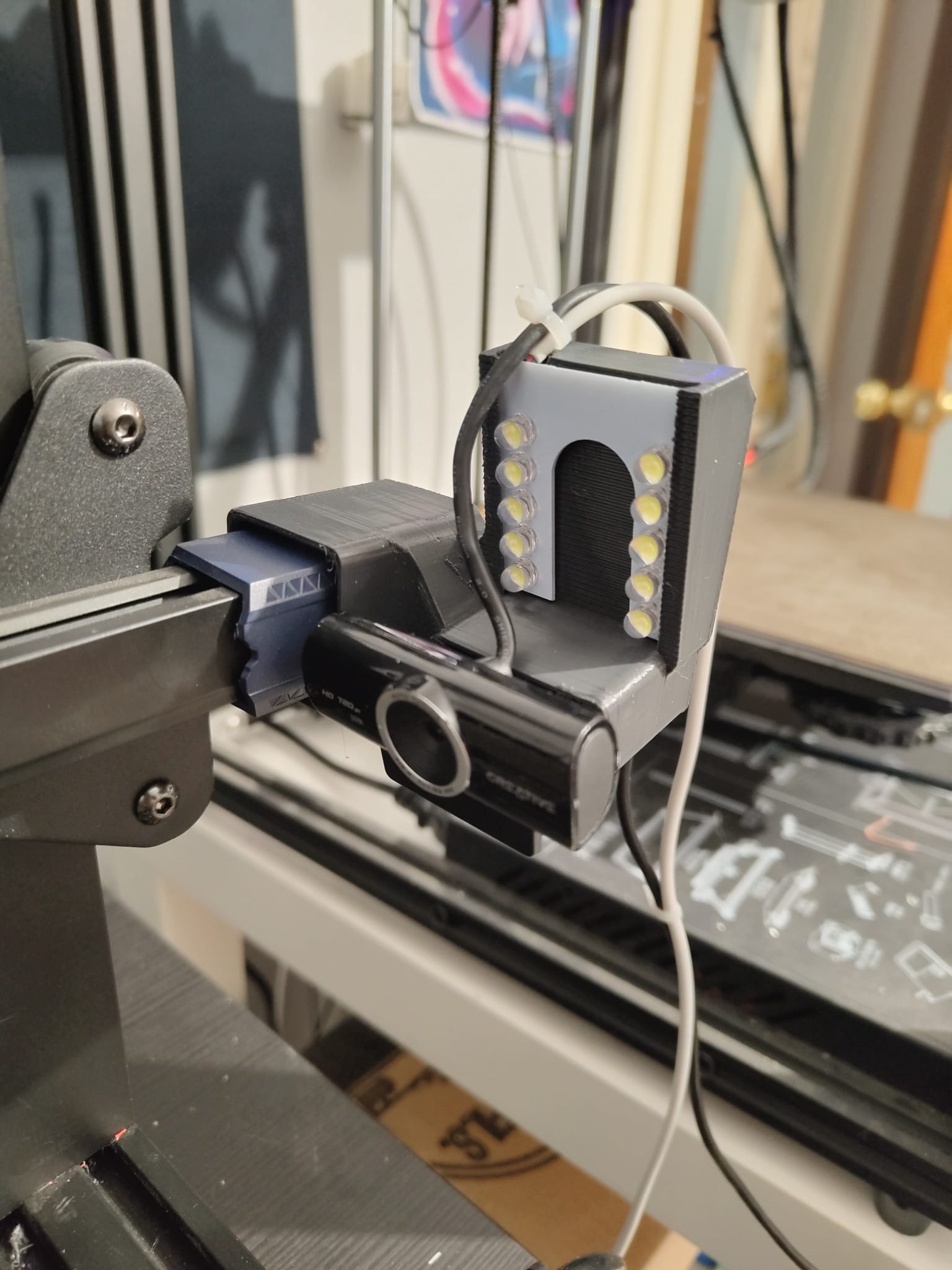 Cam mount for Anycubic Kobra Max with Creative 73Vf07 by Gatoo ...