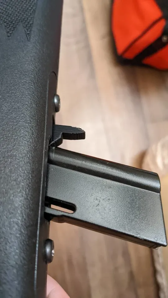 Savage 64f: extended mag release by Clank | Download free STL model ...