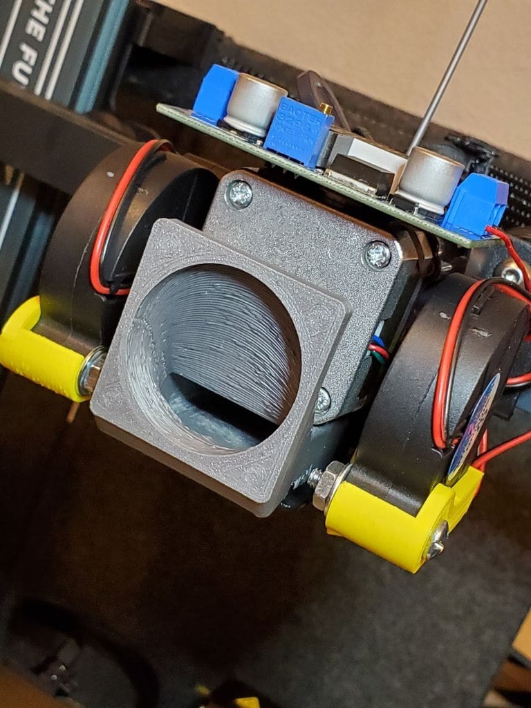 40mm fan duct adapted for Neptune 3 Pro by yukosteel | Download free ...