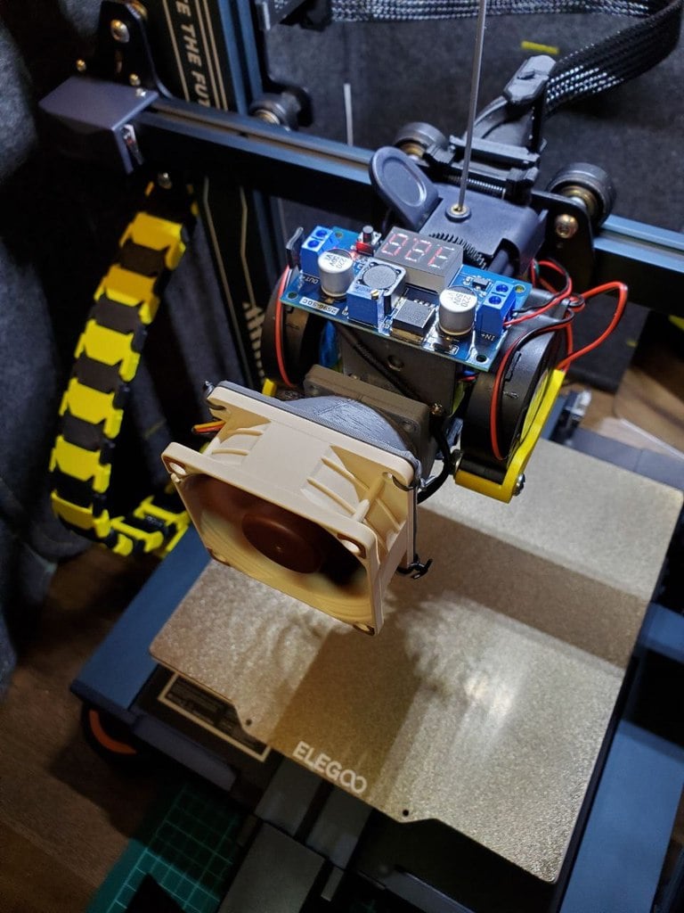 40mm fan duct adapted for Neptune 3 Pro by yukosteel | Download free ...