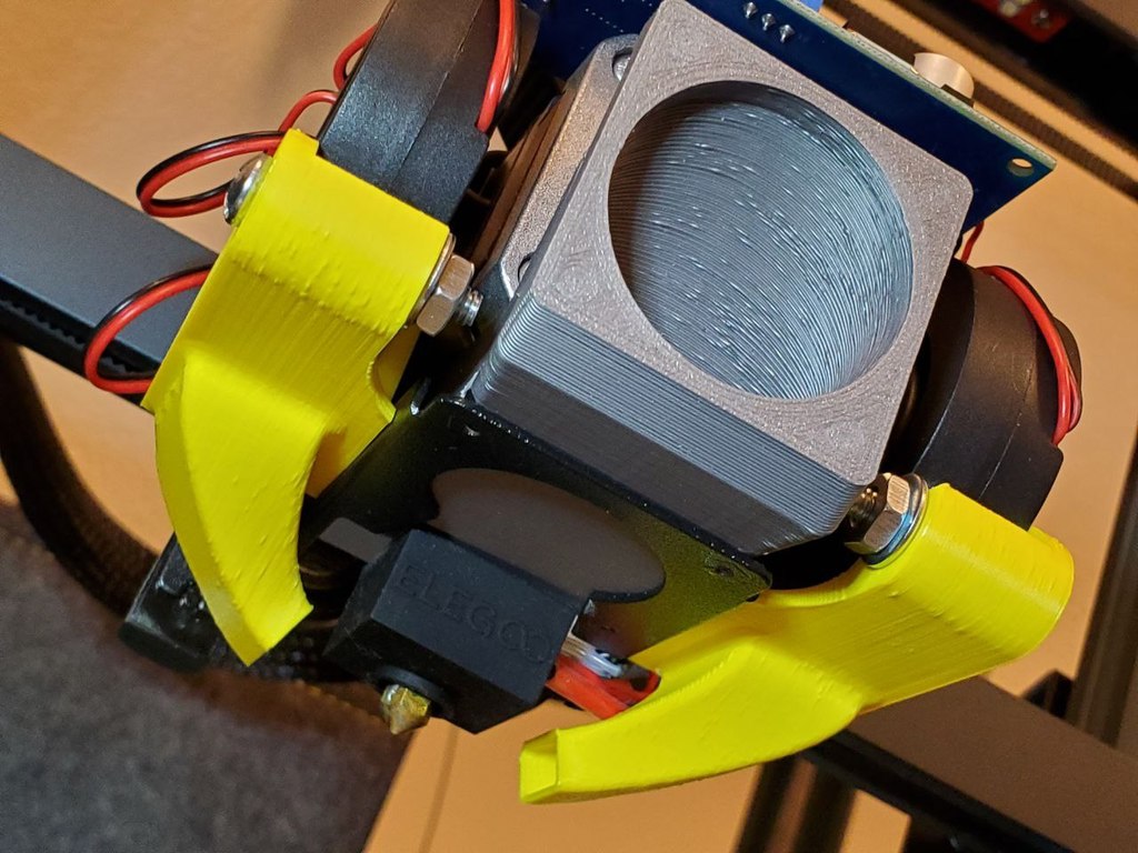 40mm fan duct adapted for Neptune 3 Pro by yukosteel | Download free ...