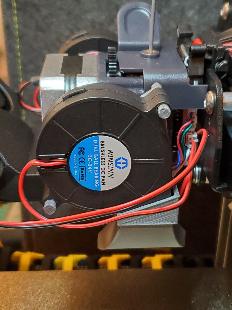 5015 turbo fan mount brace for Elegoo Neptune 3 Pro head by yukosteel ...