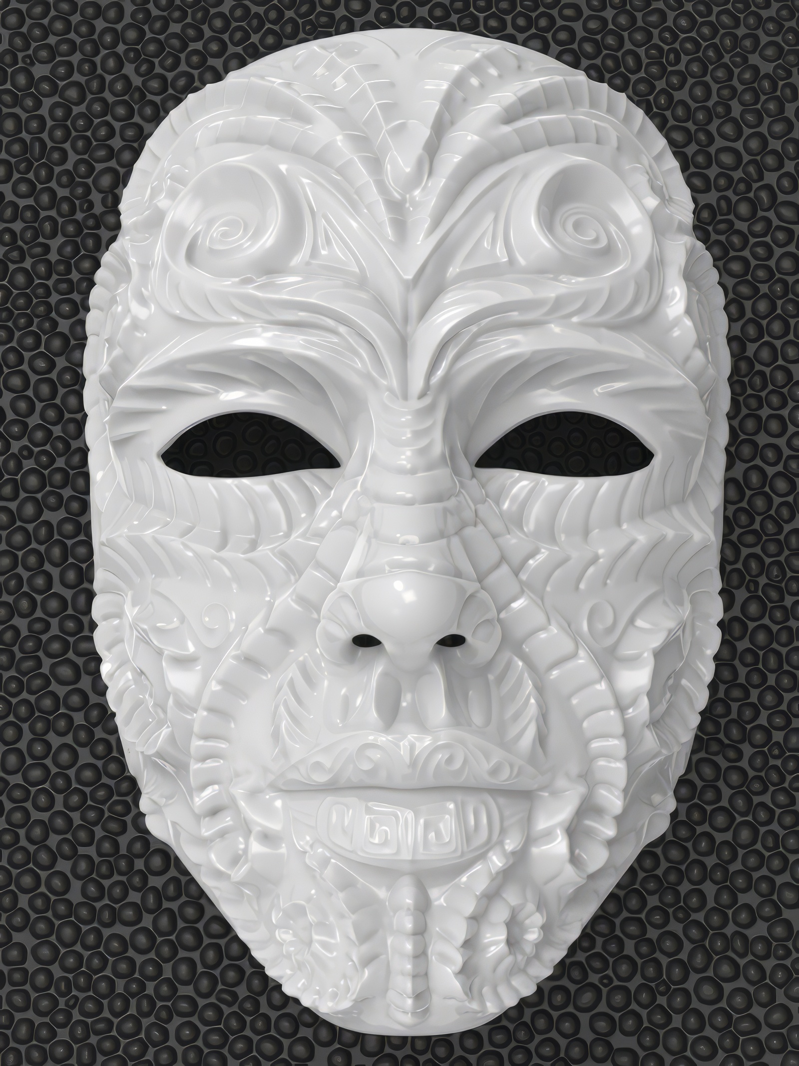 Another Filigree Mask - Studded Swirls by ArtisticMusician | Download ...