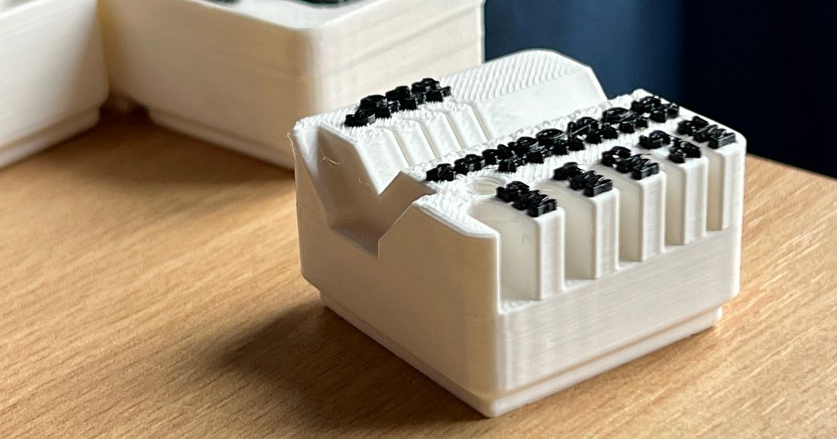 Gridfinity Screw Measure Tool, 1x1 Tall Edition da The Manoeuvre | Scarica il modello STL ...