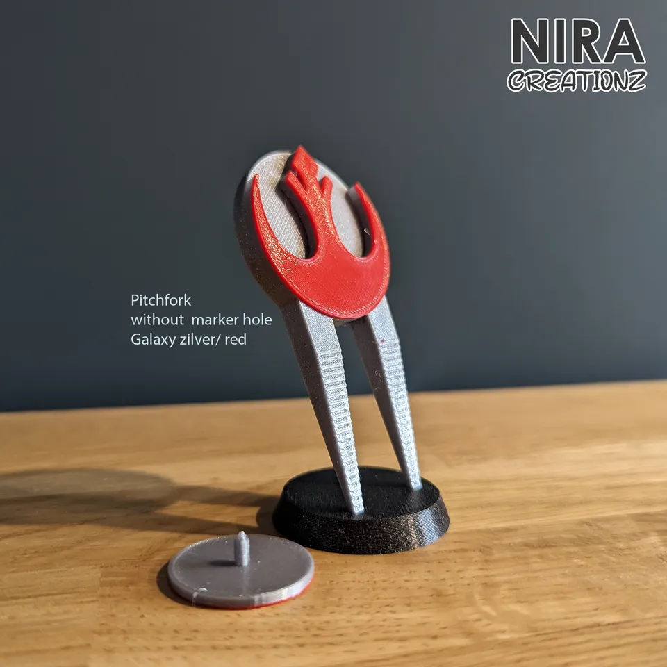 Rebels pitchfork / divot tool and ball marker by NIRACreationz ...