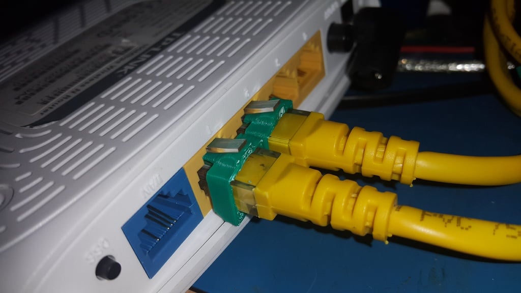 RJ45 Lock by bogdankecman | Download free STL model | Printables.com