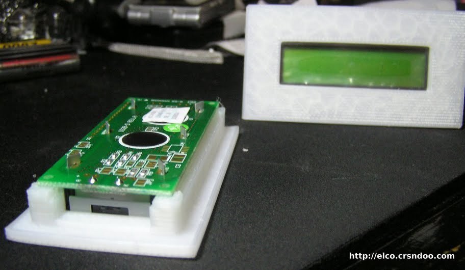 LCD mounting mask by bogdankecman | Download free STL model ...