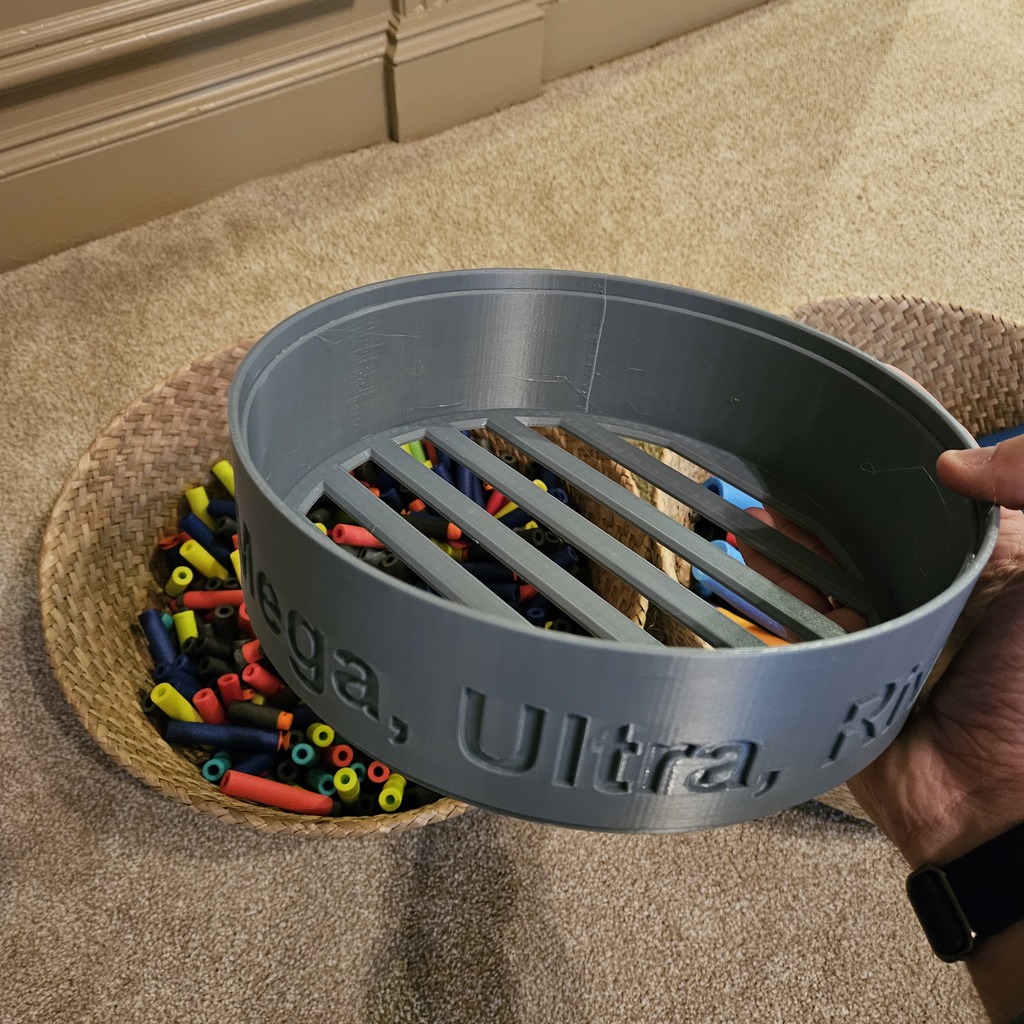 Nerf XL, Mega, Ultra, and Elite Dart Sorter by PaperSkeletons3D ...