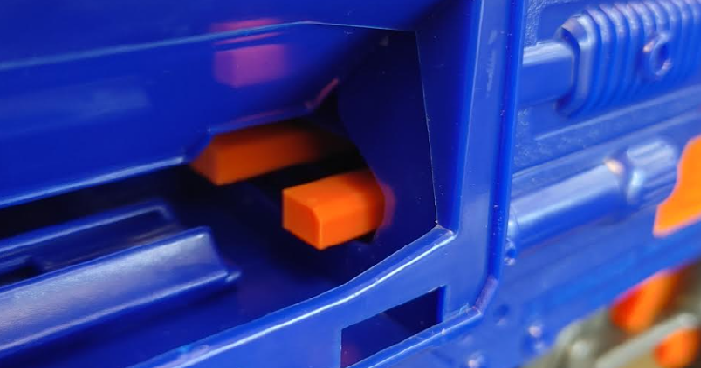 Dart Zone Vulcanator Dual Pusher Mod - Fires both darts (sometimes) by ...