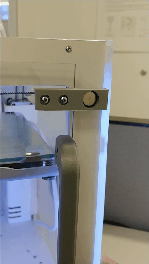 Ultimaker 3 Magnetic Door Latch by PaperSkeletons3D | Download free STL ...