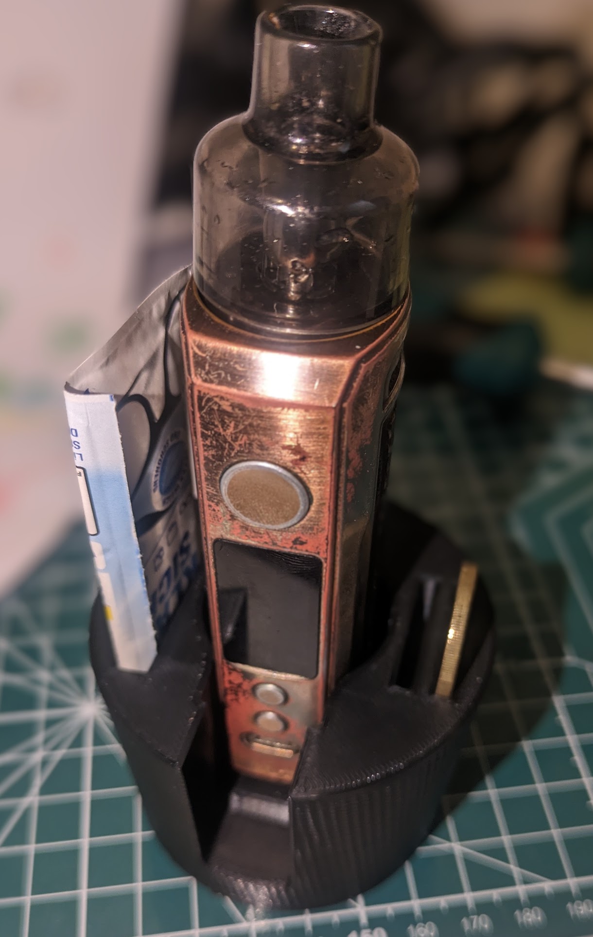 Vape (Voopoo Drag X) cup holder caddy for Skoda Octavia MK3 by Ian ...