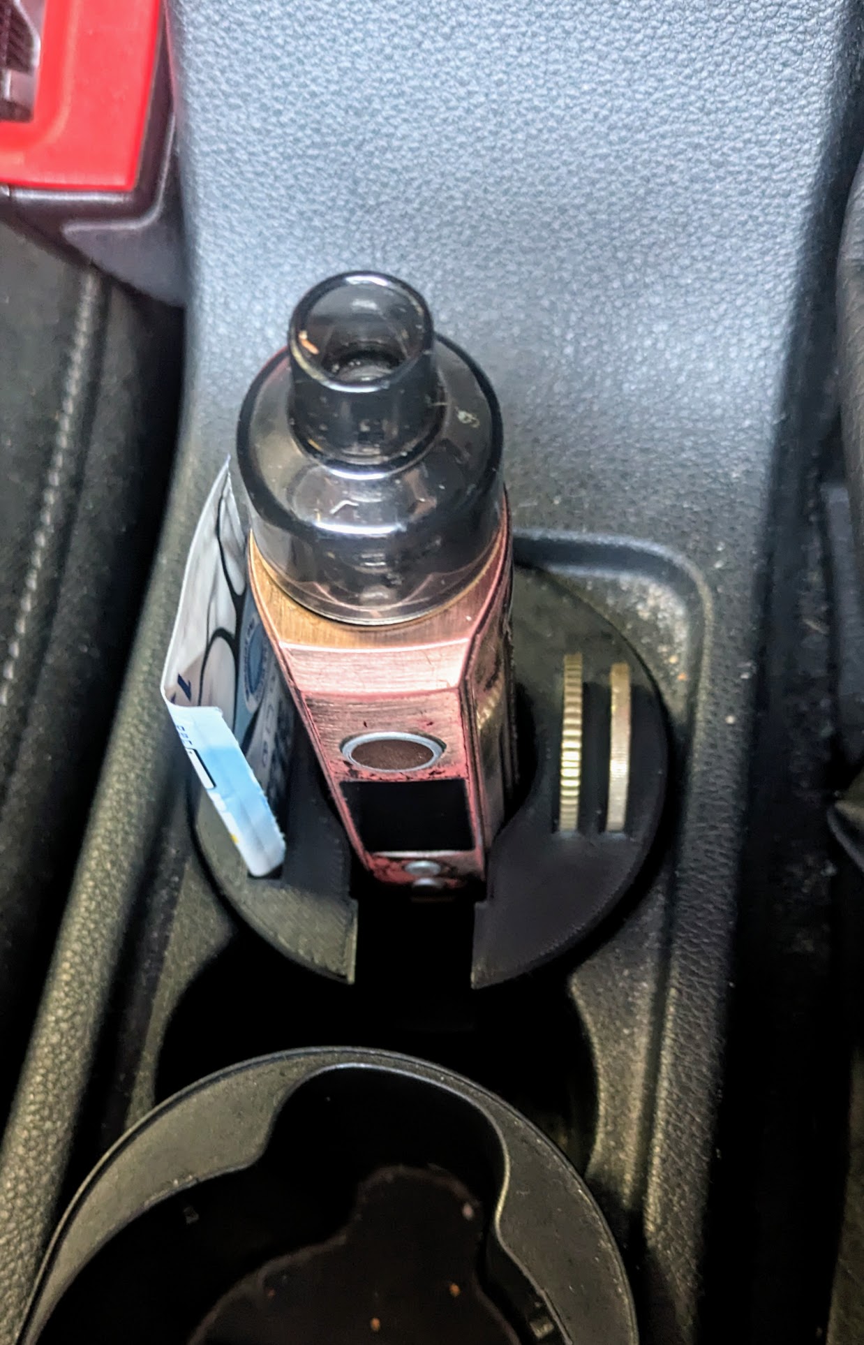 Vape (Voopoo Drag X) cup holder caddy for Skoda Octavia MK3 by Ian ...