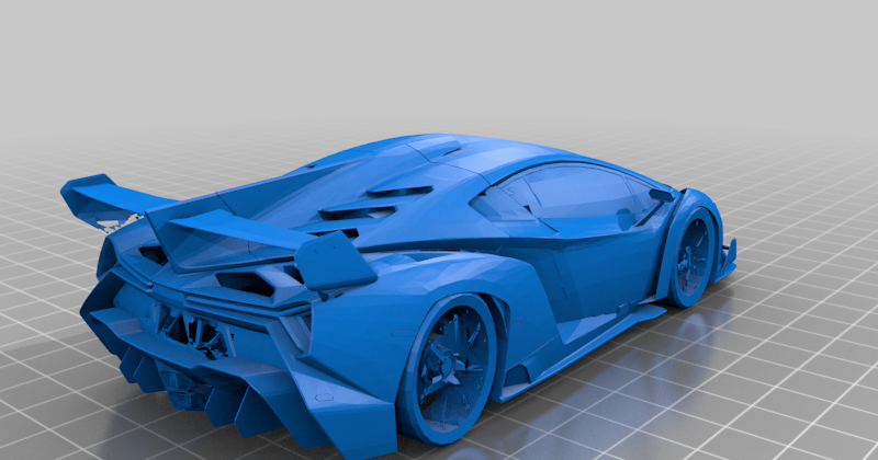 Lambo von Oliver von Seydlitz | Kostenloses STL-Modell herunterladen ...