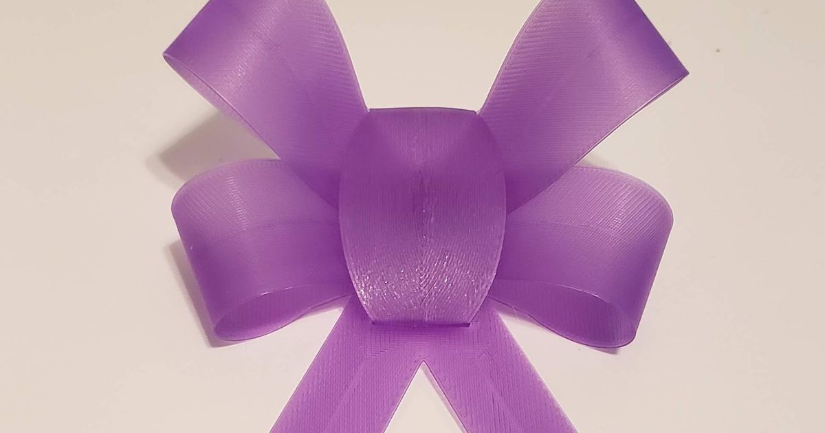 Wearable Christmas Gift Bow by IBNobody | Download free STL model ...