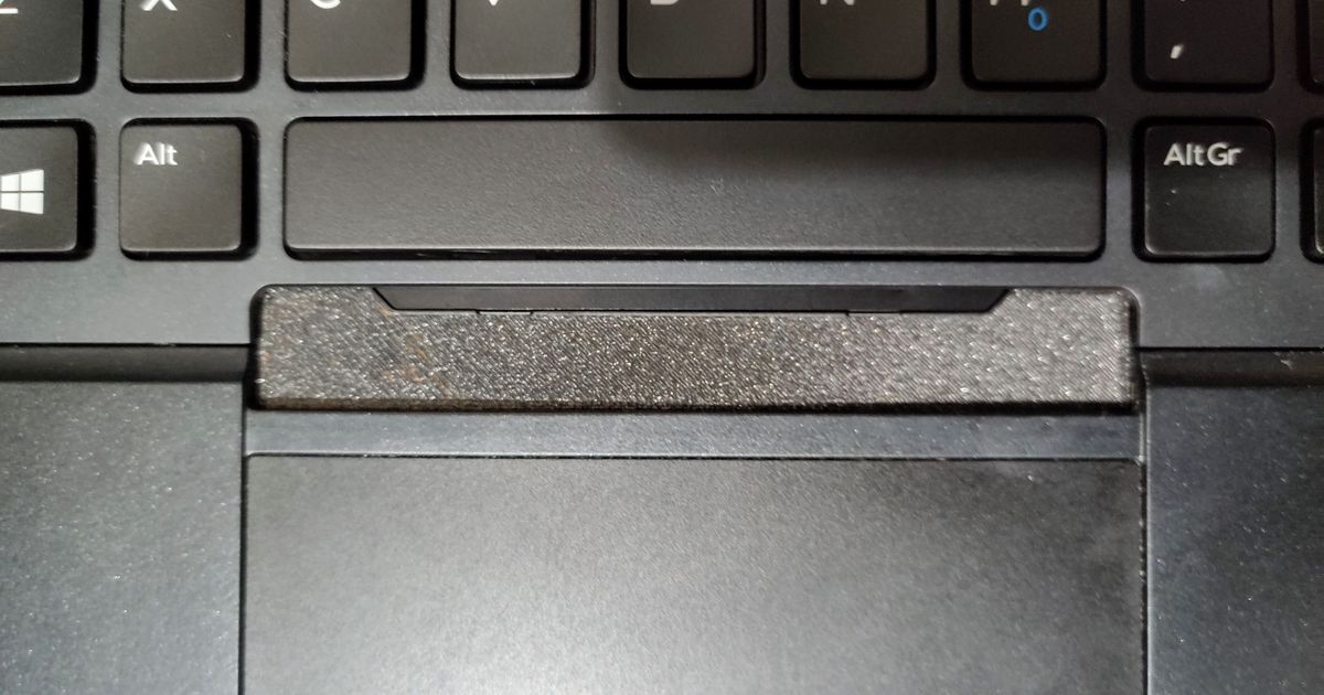 Dell 7450 keyboard missing trackpoint, pointer cover by Attishu ...